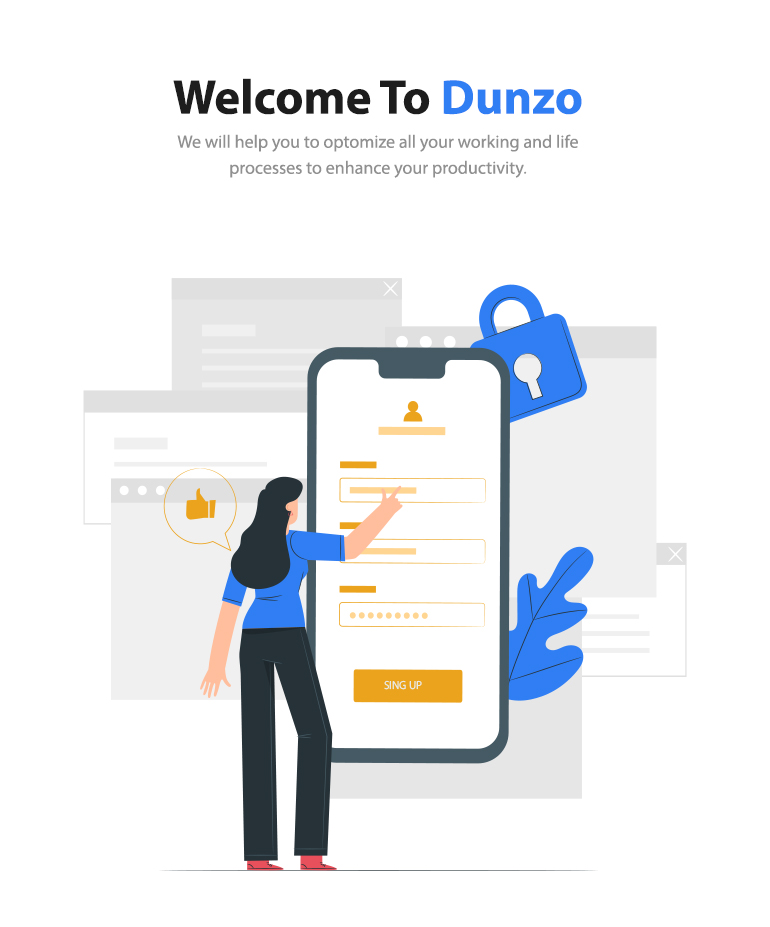 Dunzo - Premium Admin Template